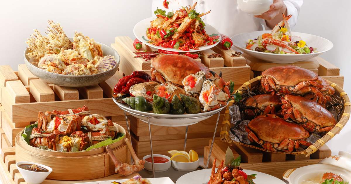 【Hotel Dining Offers 2022】The Langham, Hong Kong Buffet｜The Food ...