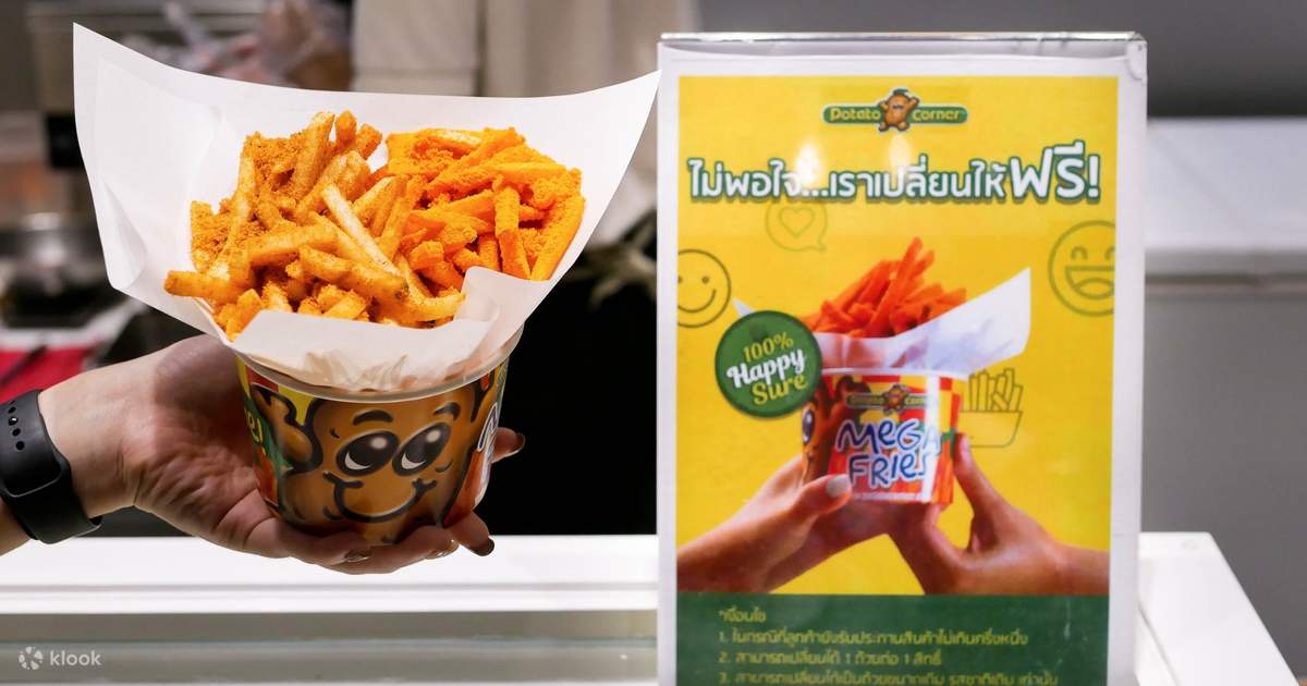 Mega Fries at Potato Corner in Bangkok - Klook United Kingdom UK