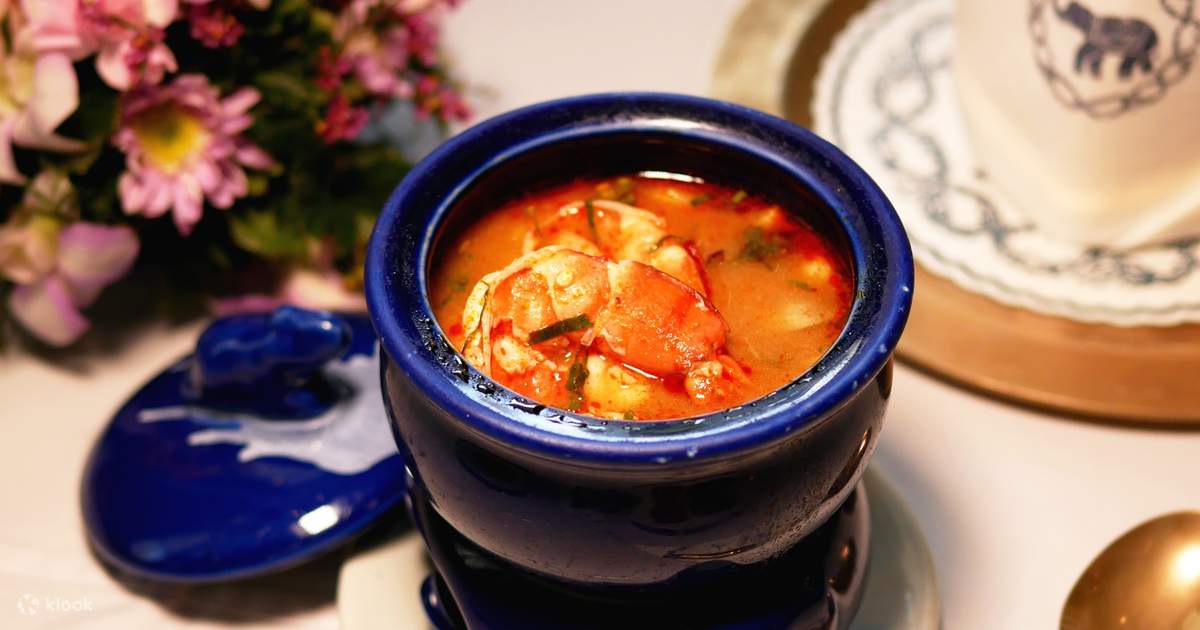 Set Menu with Reservation at Blue Elephant in Phuket