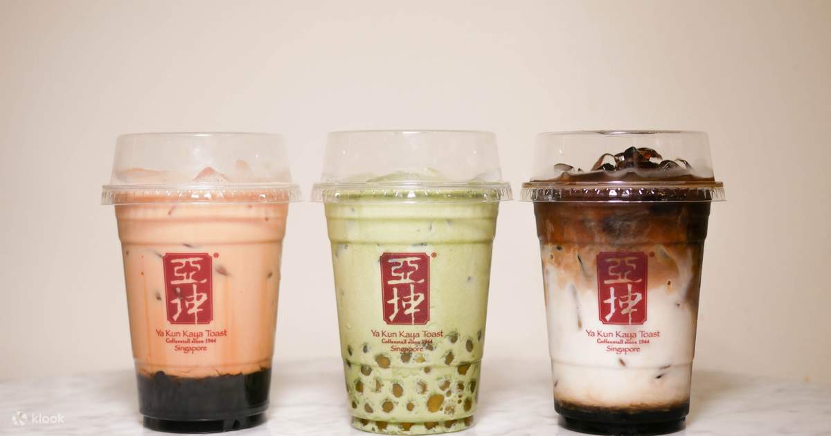 Milk Tea and Kaya Toast with Ya Kun Coffee & Toast in Bangkok