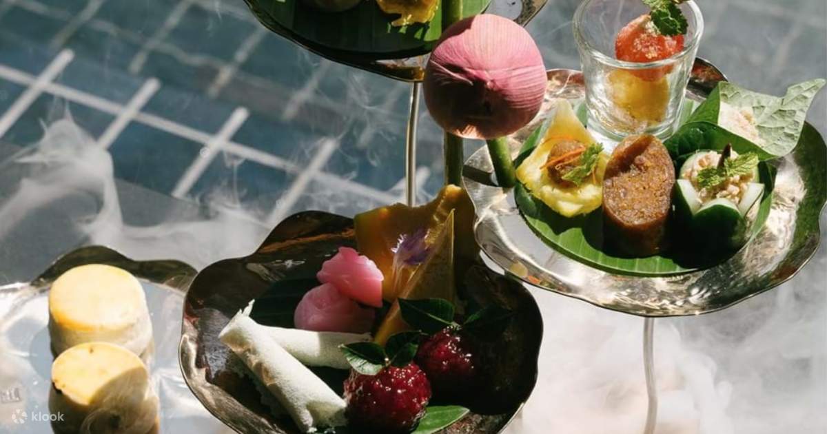 Afternoon Tea Set by Lobby Salons in The Sukhothai Hotel