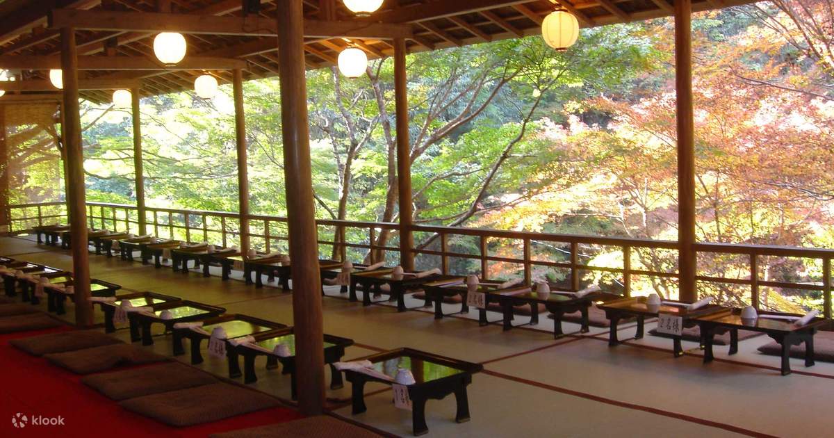 Kawadoko Kyoryori Dinner at Takao Kinsuitei - Klook India India