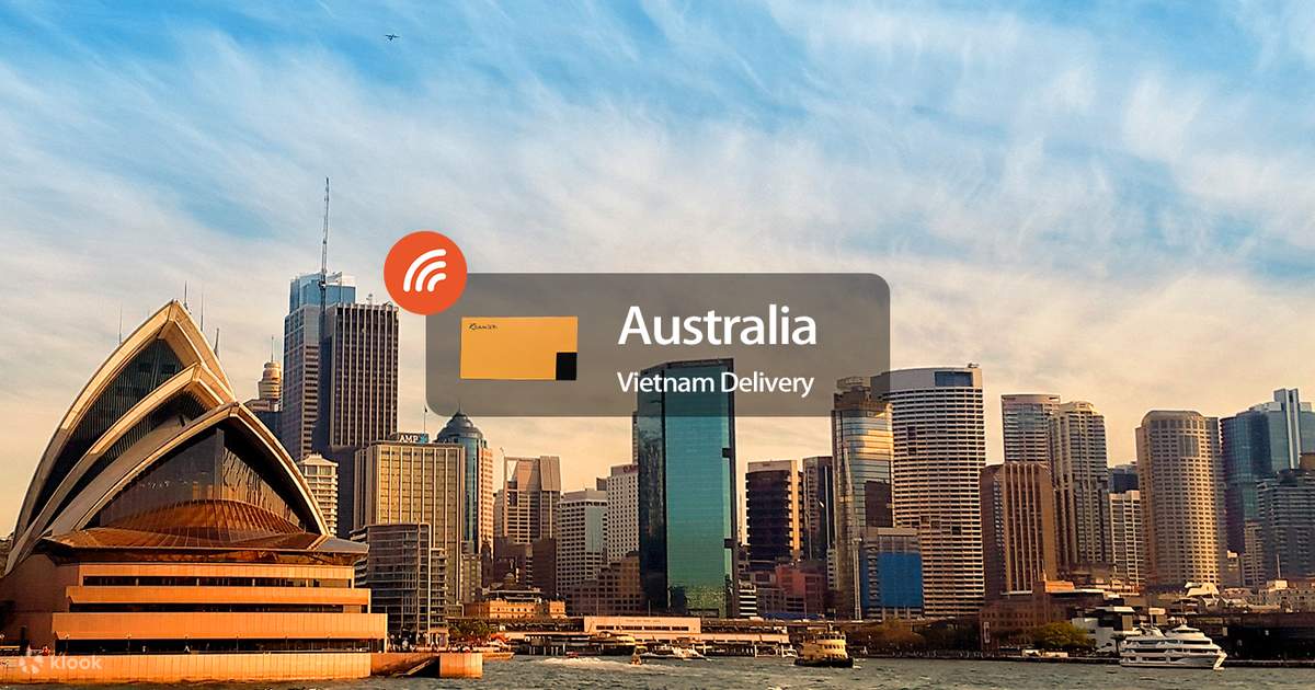 4G WiFi (VN Delivery) for Australia