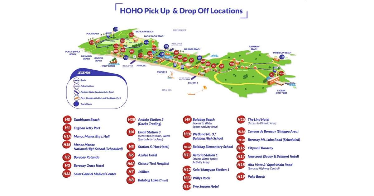 Boracay Hop On Hop Off Shuttle Service