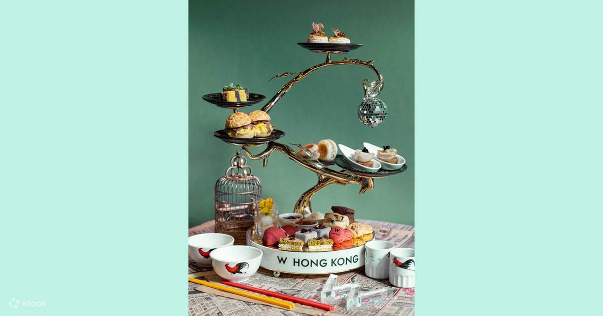 Buffet Lunch and Afternoon Tea at WOOBAR in W Hotel Hong Kong - Klook ...