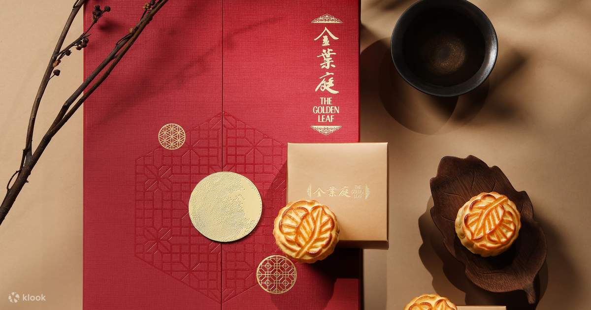【Mooncake Offers 2022】Conrad Hong Kong | Golden Leaf Gourmet Mooncake ...