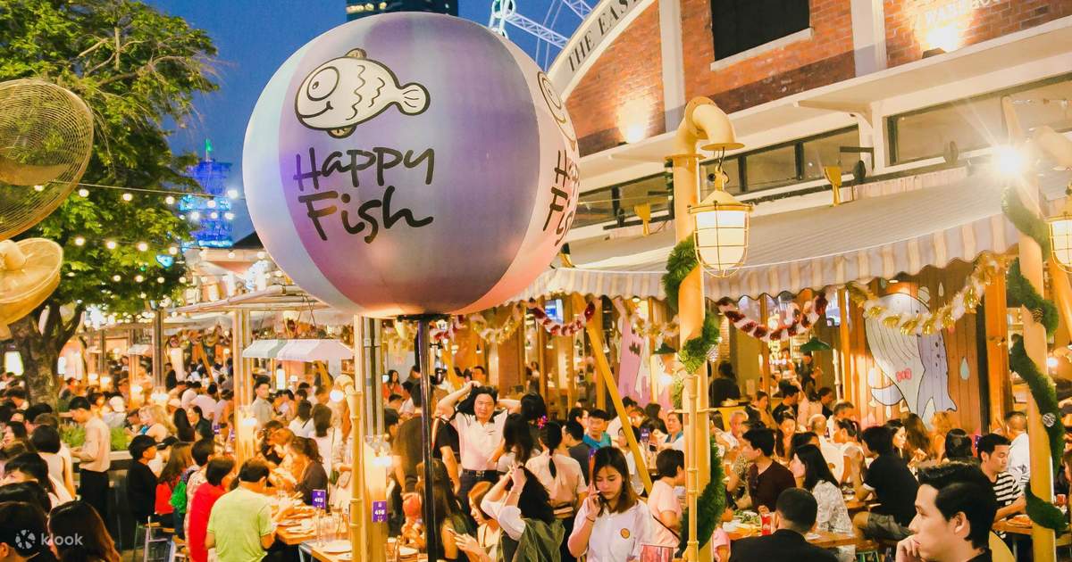 Cash Voucher with Reservation at Happy Fish in Asiatique