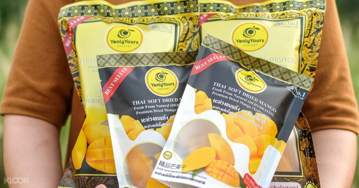 ร้าน Yenly Yours Dessert ในกรุงเทพฯ (มะม่วงอบแห้ง)