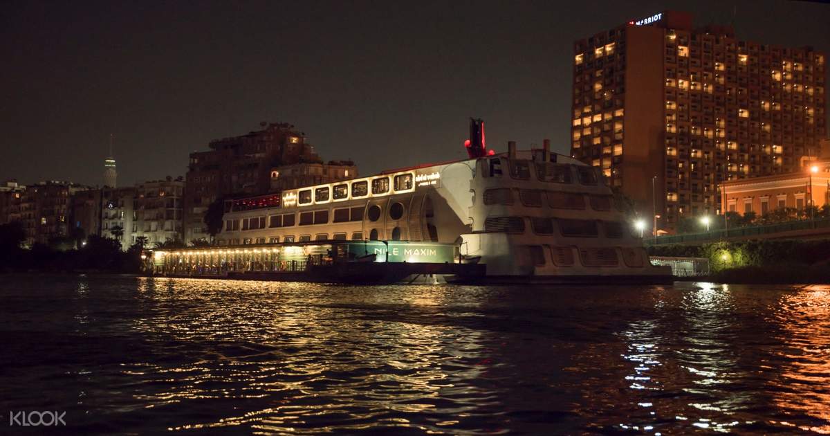 5-Star Luxury Nile Maxim Dinner Cruise in Cairo
