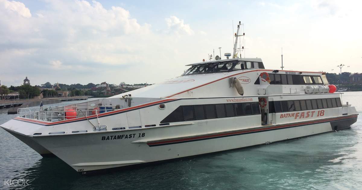 Batam Fast Ferry Tickets (Harbourfront terminal)