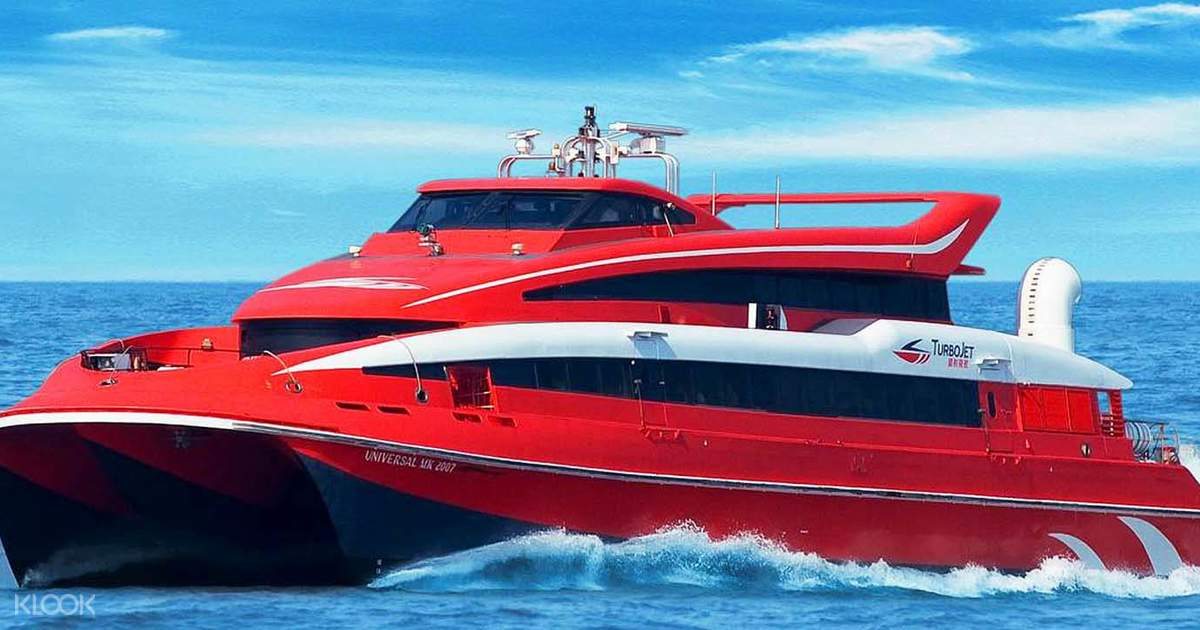 Hong Kong to Macau TurboJet Ferry E-Tickets - Klook