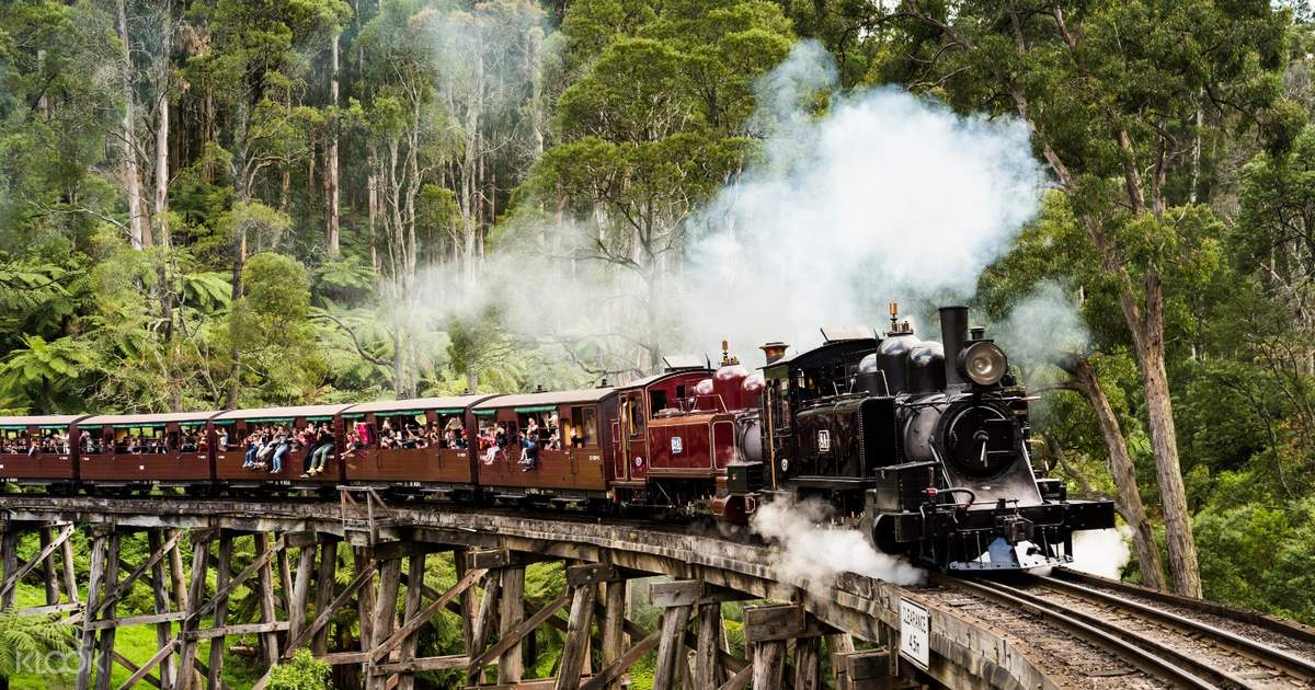 Puffing Billy Steam Train & Wine Country Day Tour