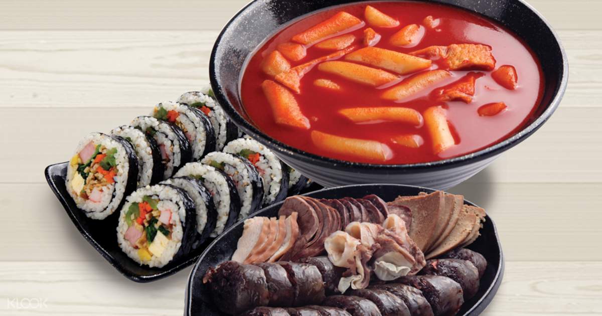 Gongsugan Korean Snack Food Sets in Gangnam Station, Seoul - Klook ...