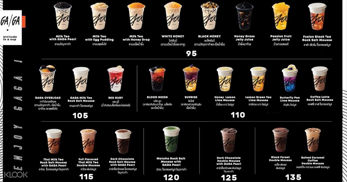 Discounted Drinks at GAGA Attitude In A Cup in Bangkok