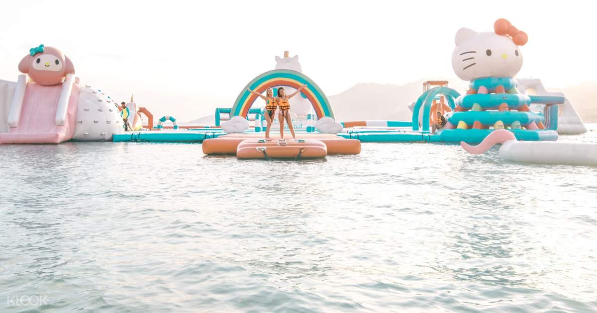 Inflatable Island in Subic, Philippines