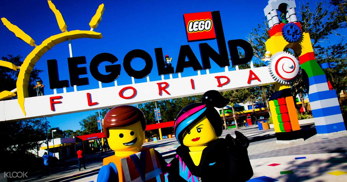 Legoland Ticket Orlando, Florida (1/2 Day Ticket + Waterpark admission)