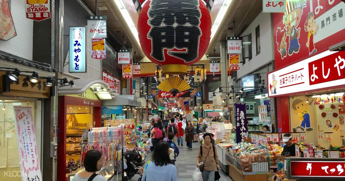 Osaka Castle, Kuromon Market, Dotonbori, and Museum off Housing and ...