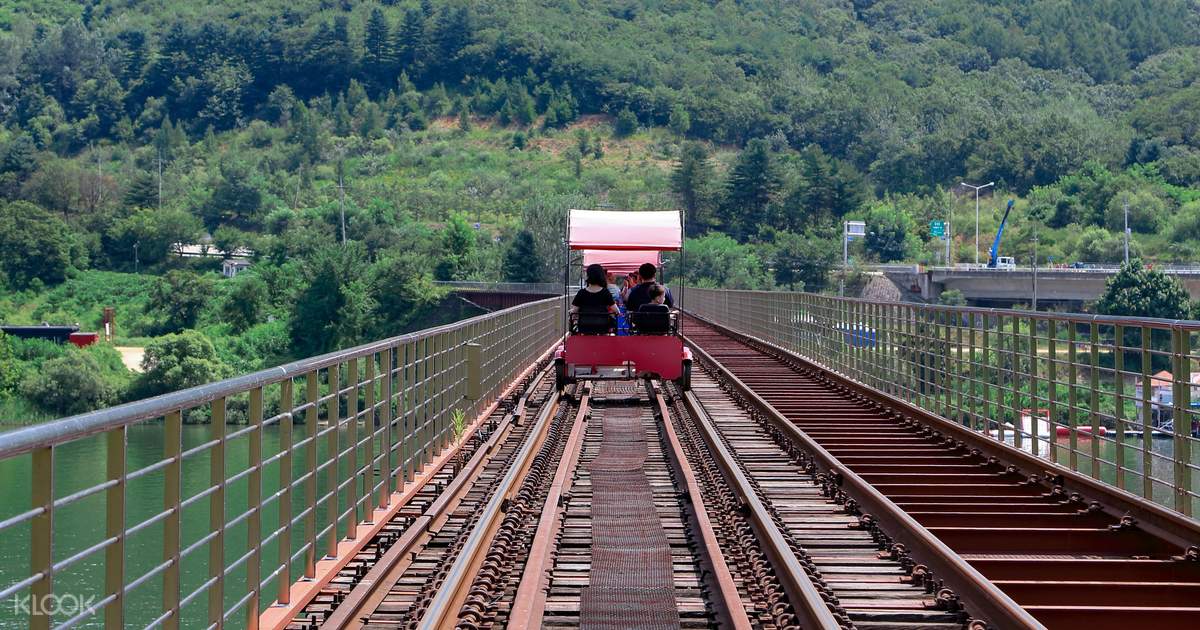 Gangchon Rail Bike Booking - Klook