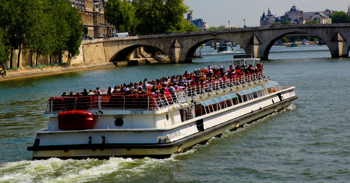 Seine River Sightseeing Cruise in Paris by Bateaux-Mouches