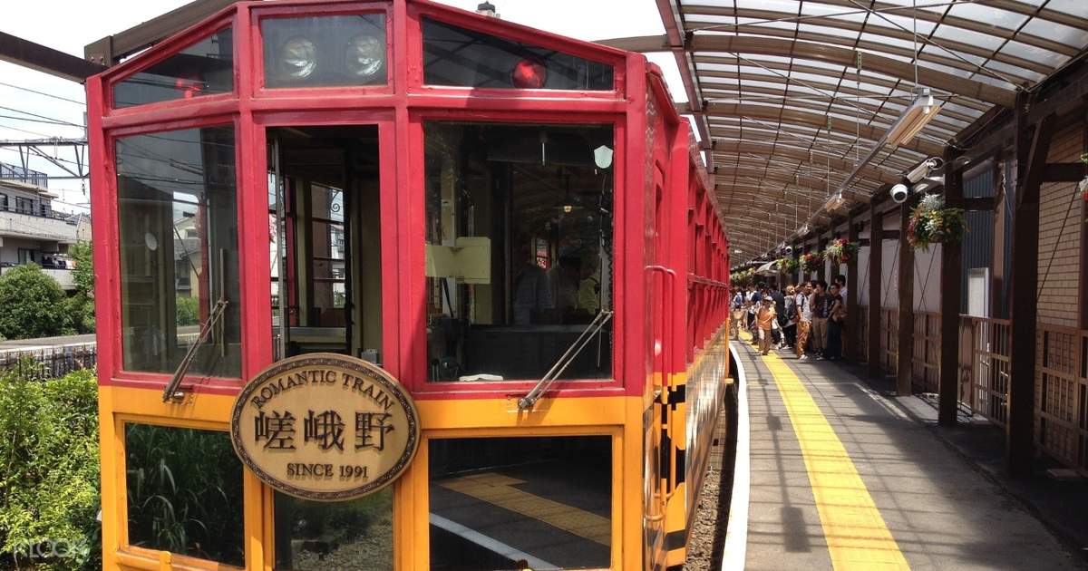 Sagano Romantic Train Ticket in Kyoto, Japan