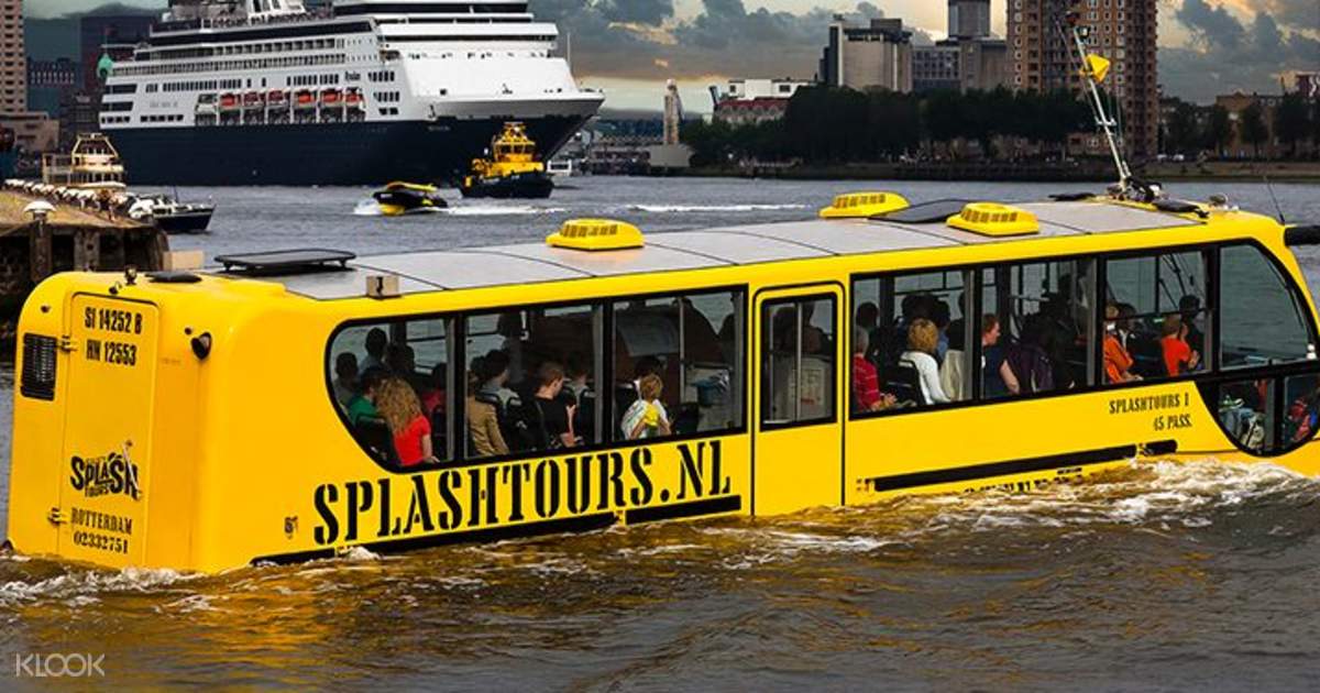 Rotterdam Amphibious Bus Tour by Splashtours