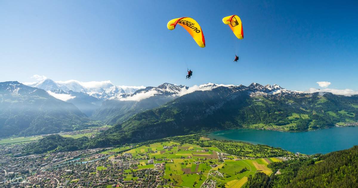 Tandem Paragliding Experience in Interlaken - Klook Hong Kong