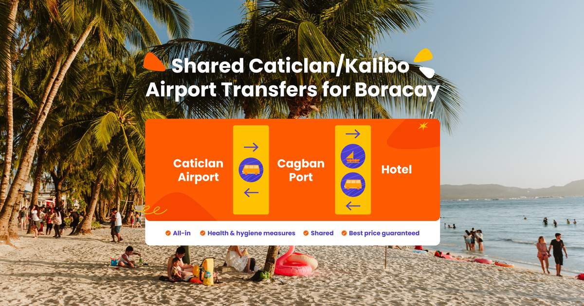 Kalibo or Caticlan Airport to Boracay Transfer - Klook Philippines