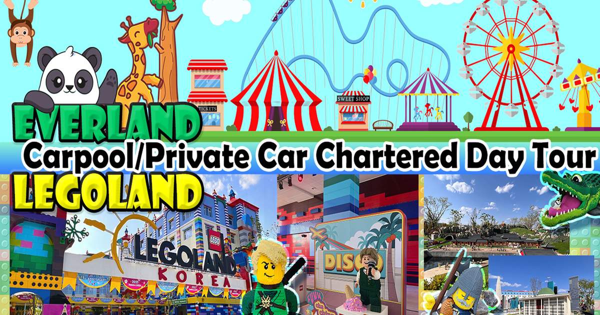 Legoland & Alpaca World or Nami Island Day Tour - Klook India