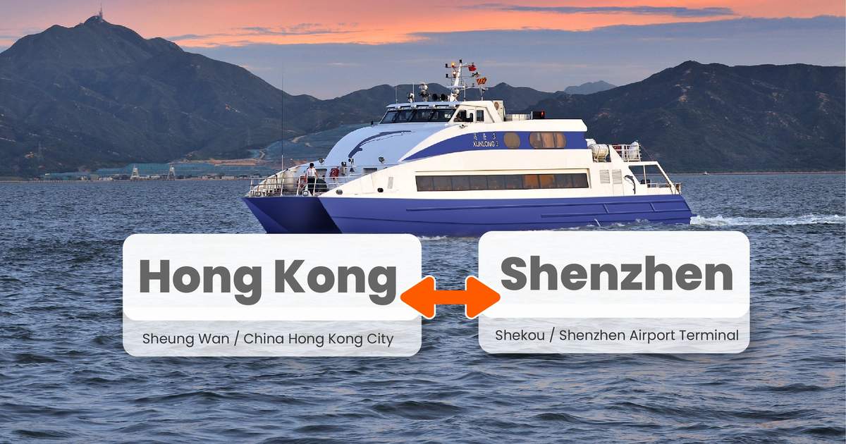Ferry ticket from Shenzhen to Hong Kong - Klook