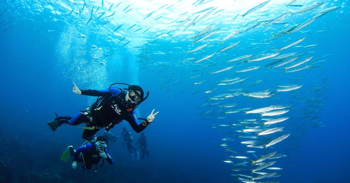 Pingtung Kenting Houbi Lake Deep Breathing Diving Experience Diving・OW ...
