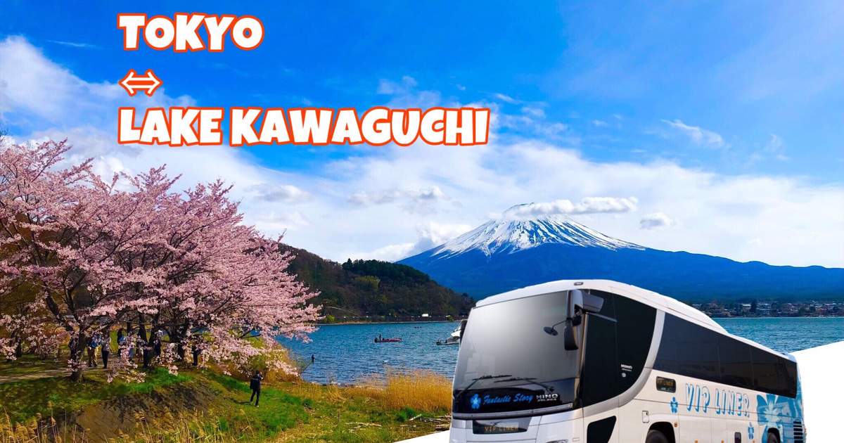 One Way Bus Ticket between Tokyo and Lake Kawaguchi - Klook