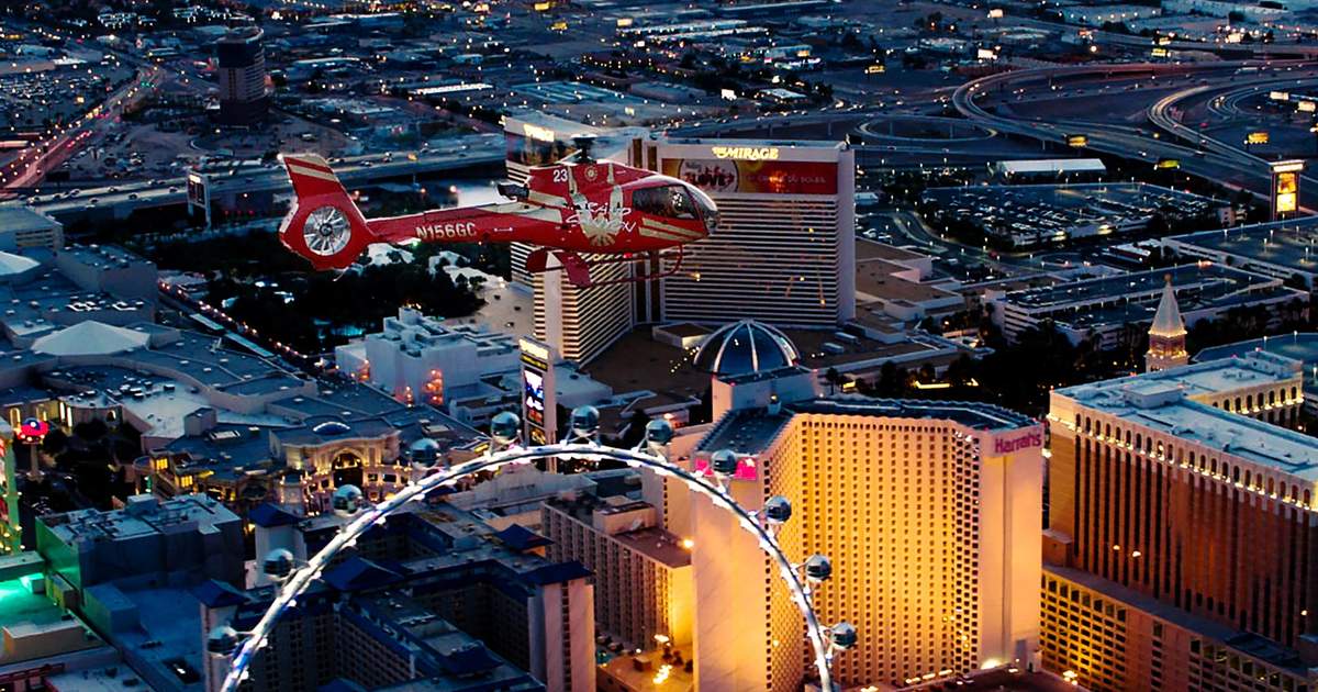 Las Vegas Strip Highlights Helicopter Flight - Klook India