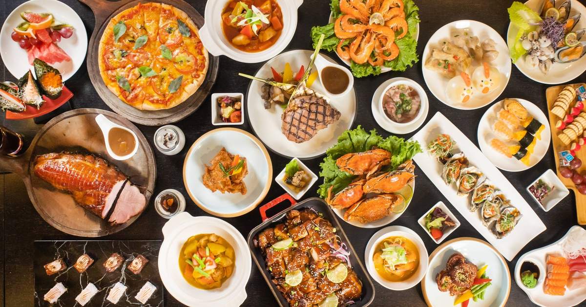 Taipei Keda Hotel - Baiyan Buffet Restaurant - MRT Longshan Temple ...