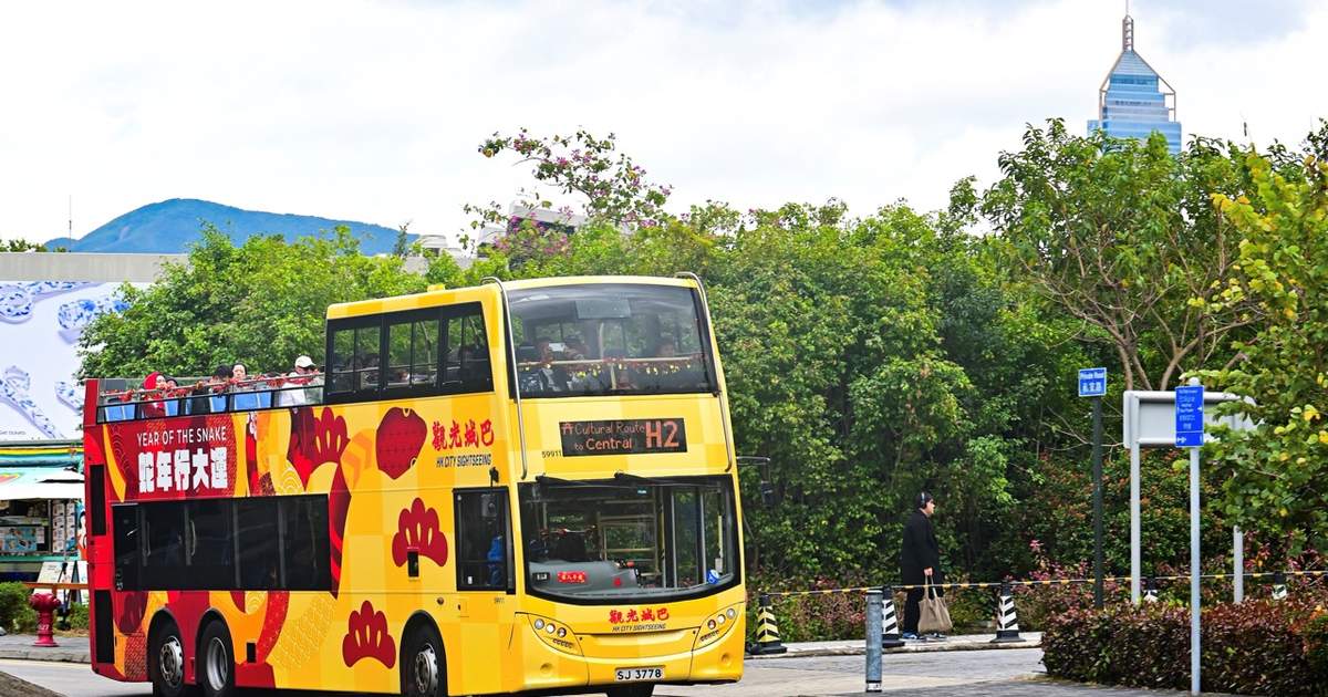 Rickshaw Sightseeing Bus - Open-top double-decker bus night tour ...