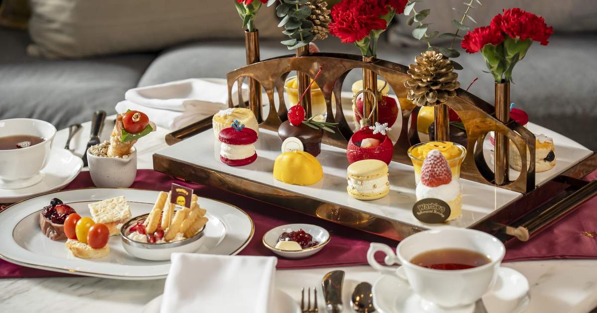 Afternoon Tea, The Lobby Lounge at Hyatt Regency Bangkok Sukhumvit ...