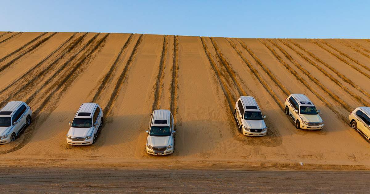 Tour di mezza giornata del safari nel deserto di Doha con ritiro ...