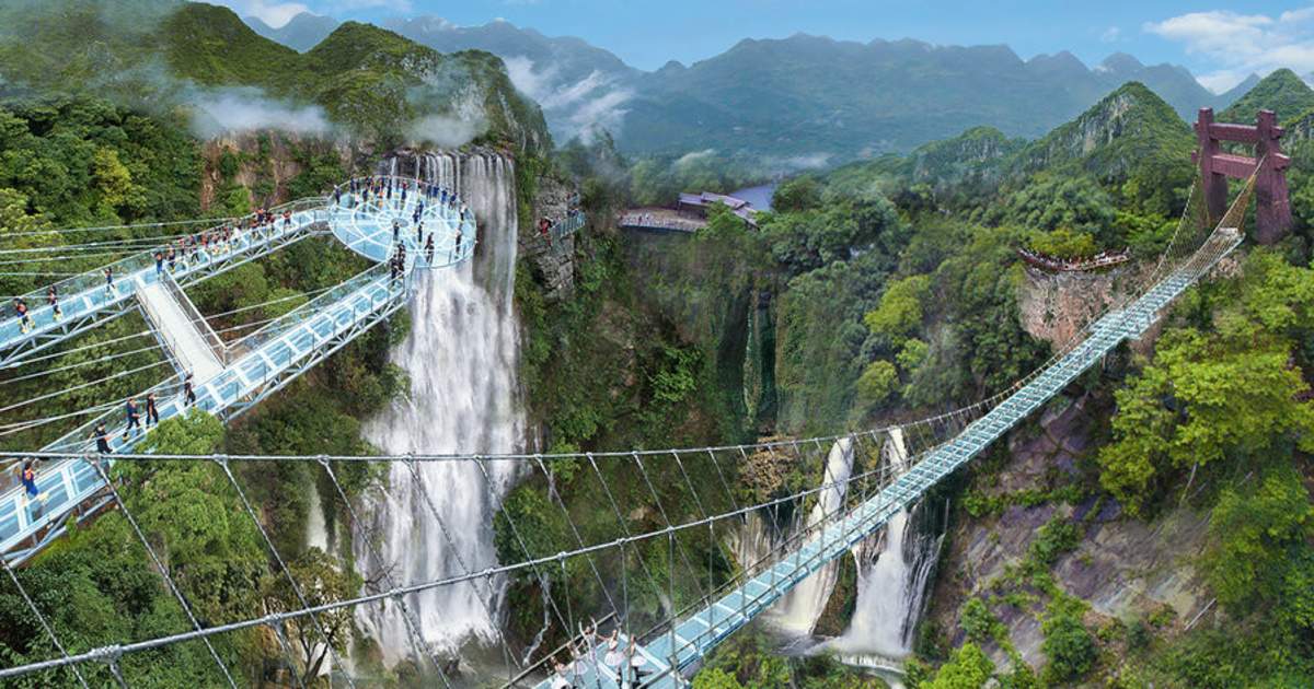 Qingyuan Gulongxia Glass Grand Canyon - Klook Singapore