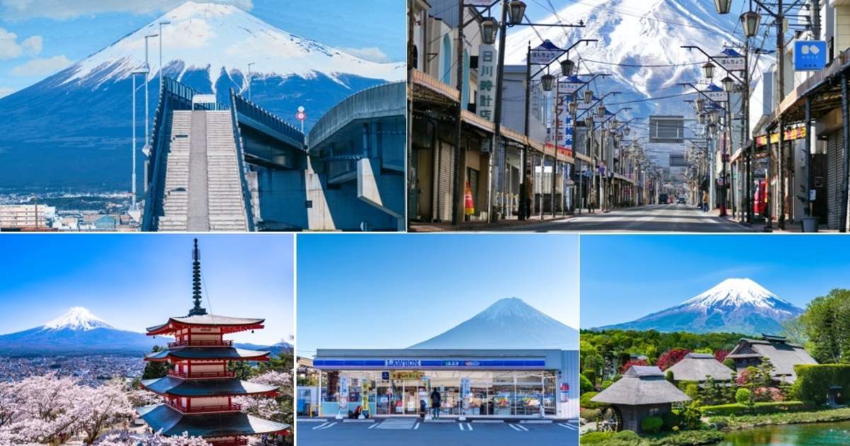 Mount Fuji Arakurayama Sengen Park and Yumeno hashi Join In One Day Bus ...