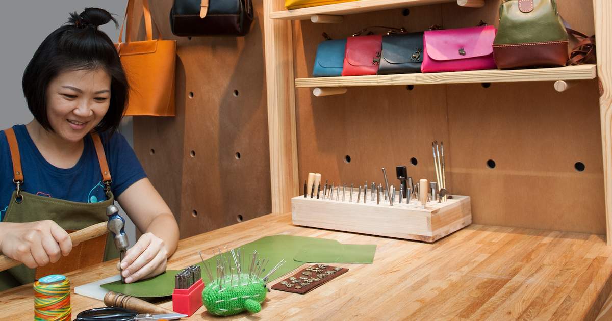 Be Two Handmade Leather Goods Making Experience in Taichung - Klook New ...