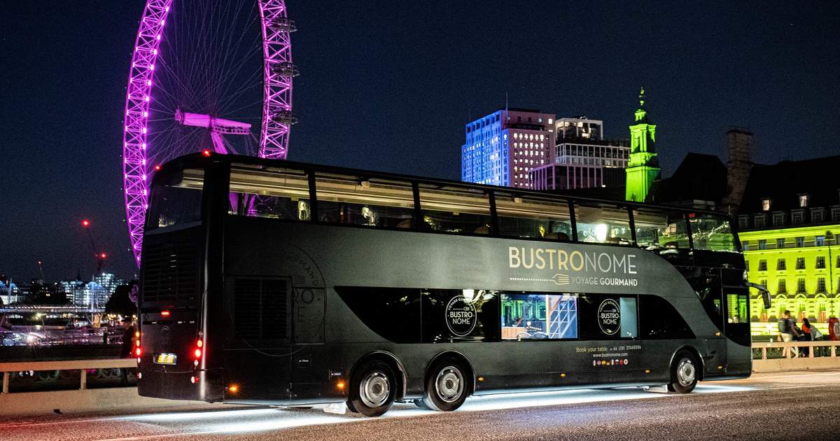 English Gourmet Lunch, Dinner, or Afternoon Tea by Bustronome Luxury ...