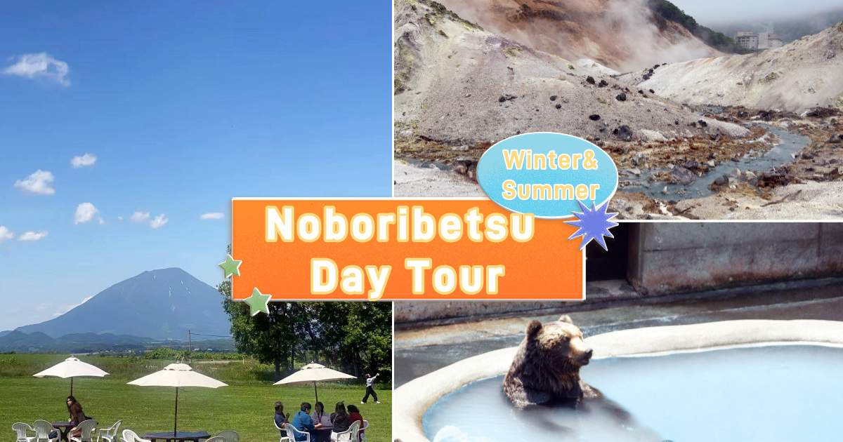 Lake Toya, Showa Shinzan Bear Farm, and Noboribetsu Jigokudani Day Tour ...