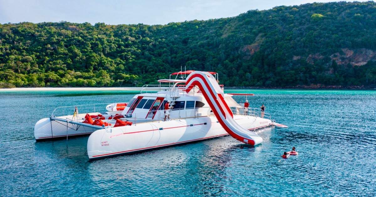 Pattaya Sunset Island Hopping with Lunch by Catamaran - Klook India