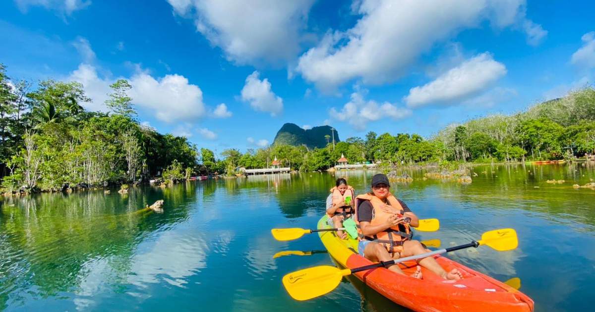 Klong Root Kayaking, elephant bath, and ATV Join In Half Day Tour ...