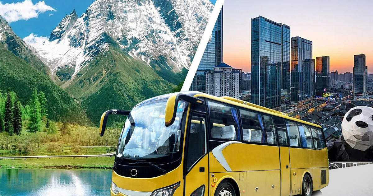 Bus tickets from Chengdu to Siguniang Mountain/Jiuzhaigou Valley/Wawu ...