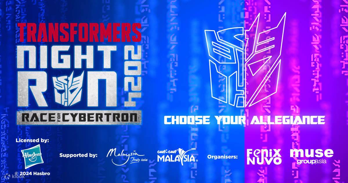 Transformers Night Run 2024 in Putrajaya - Klook Estados Unidos
