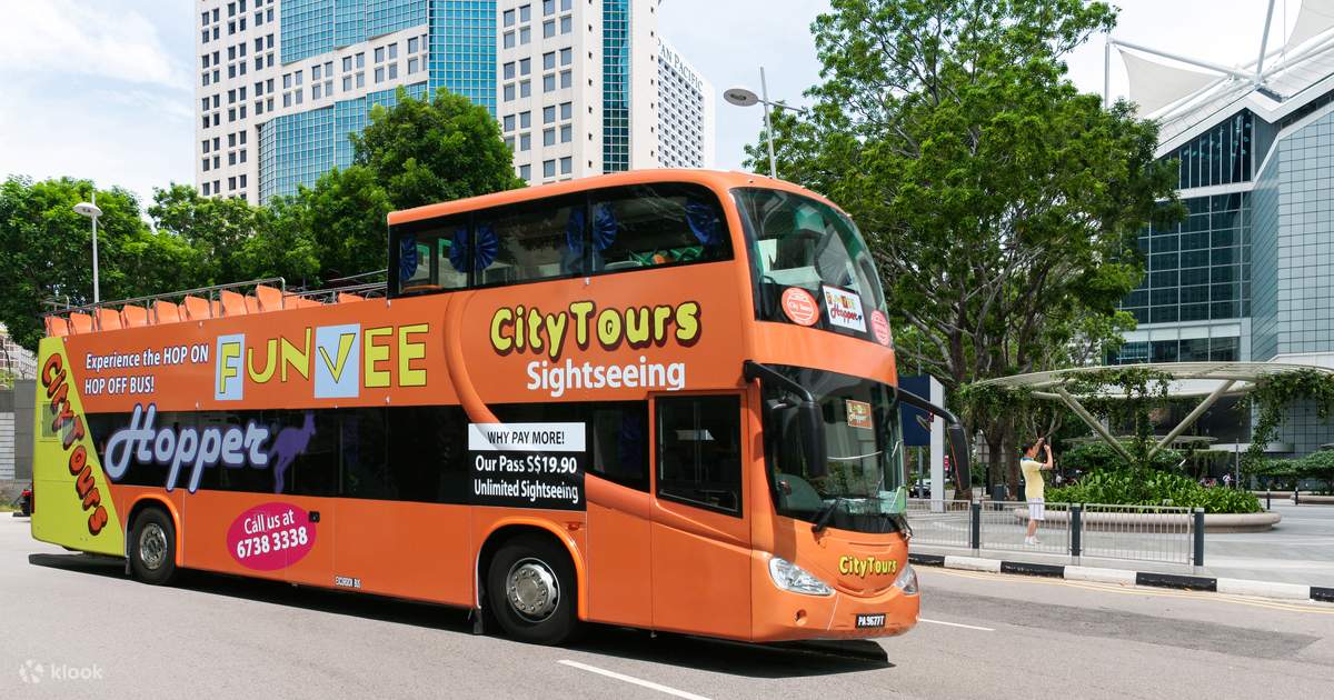 FunVee Open Top Bus City and Marina Sightseeing - Klook