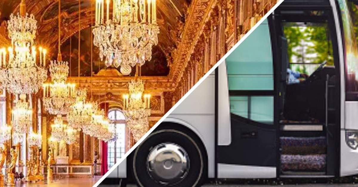 Privater Hin- und Rücktransfer mit dem Bus nach Paris und Versailles ...