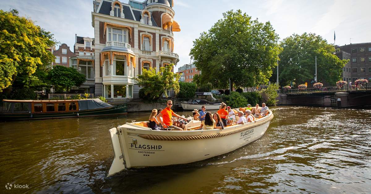 Lawatan Persiaran Terusan Bot Mewah Amsterdam - Klook Amerika Syarikat