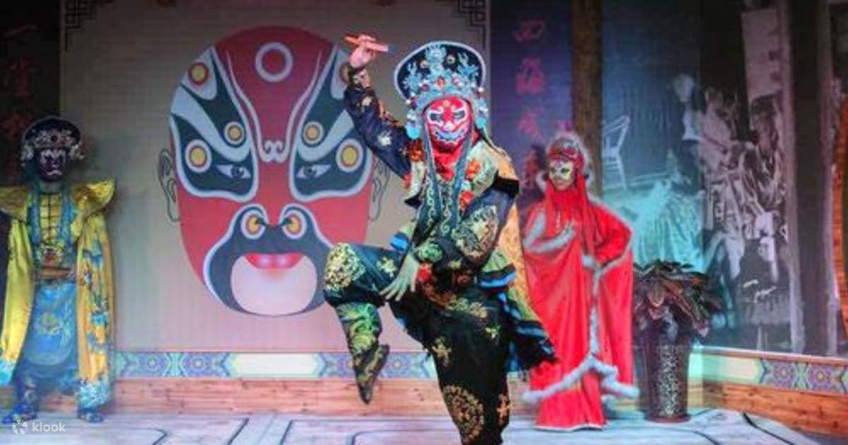 Gaiwaner·Liyuan Teahouse (Teater Persembahan Mengubah Wajah Opera ...
