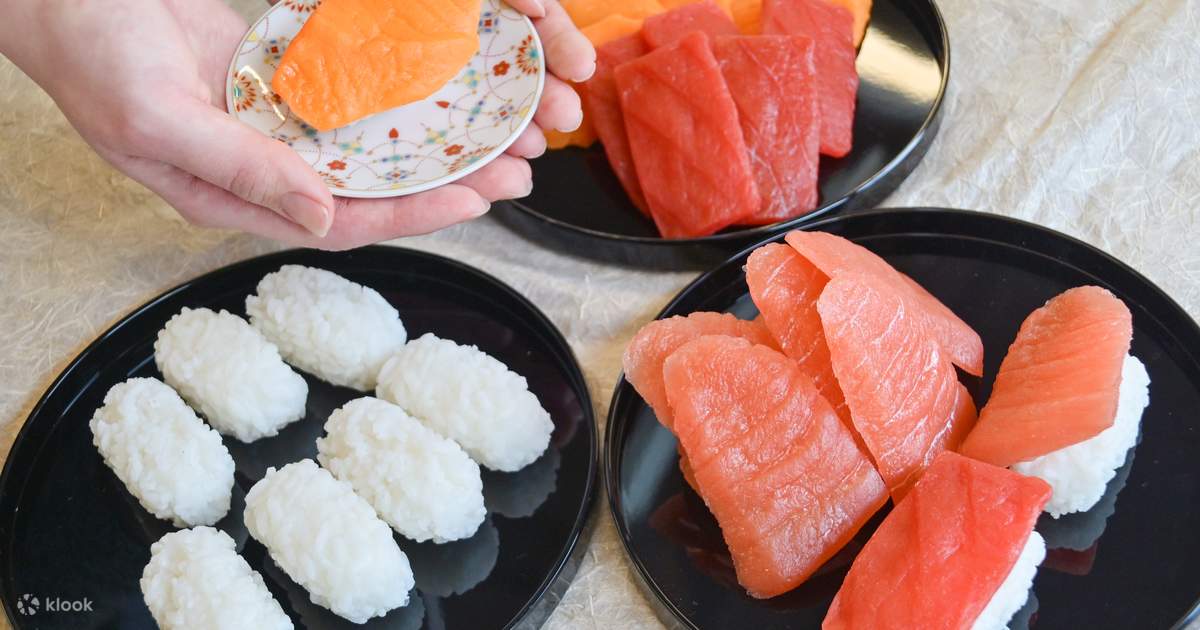 Sushi Sample Making (with Kutani Ware Small Plate) - Klook United Kingdom